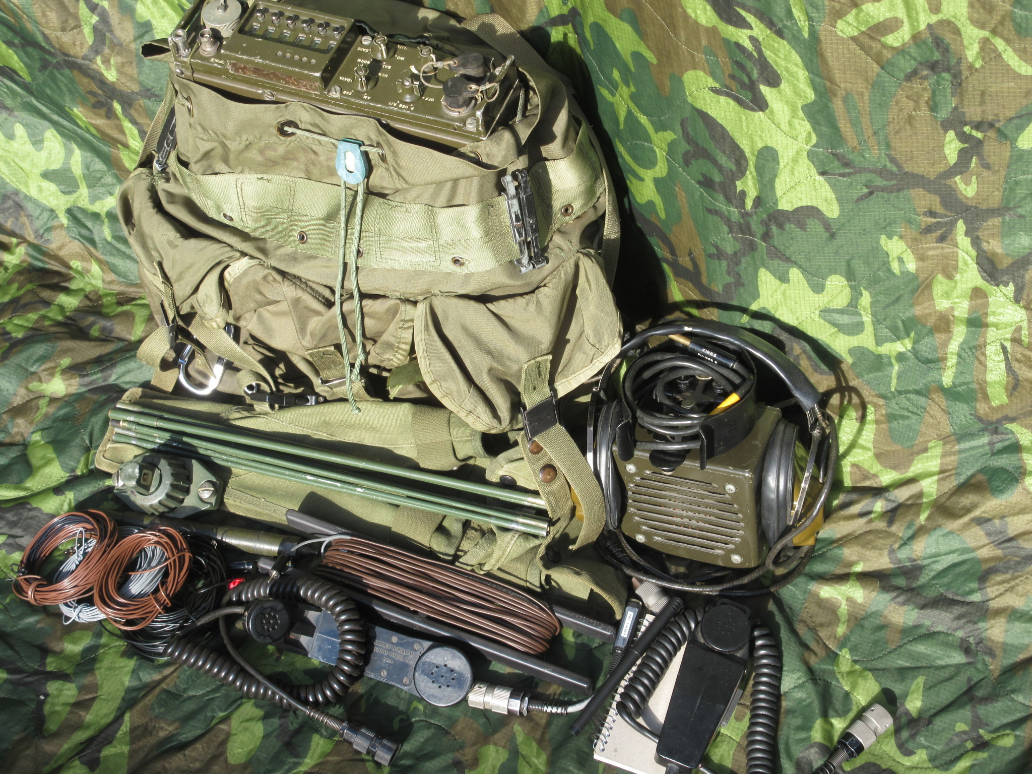 PRC-174 HF Manpack Radio Set - N6CC