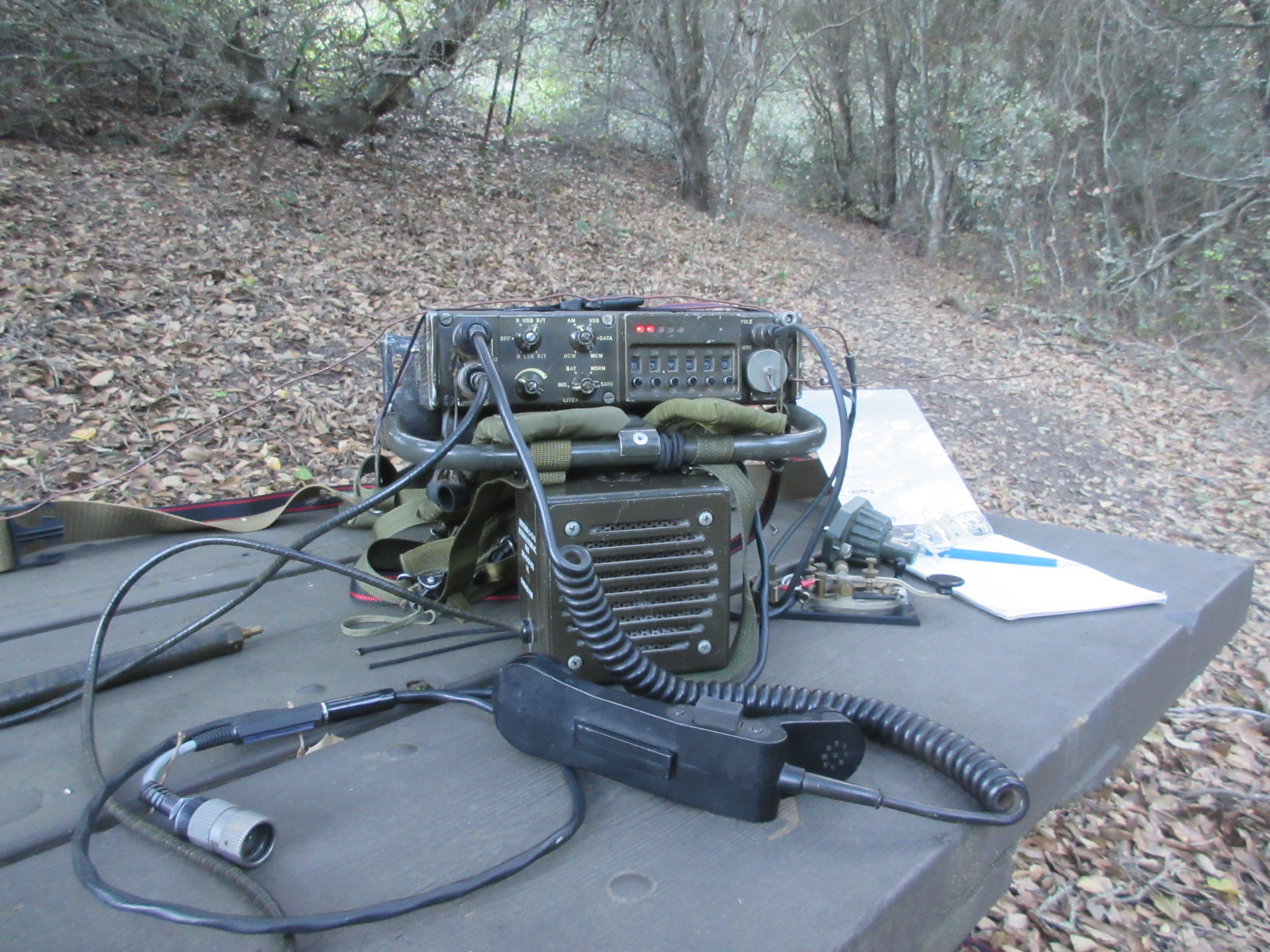 PRC-174 HF Manpack Radio Set - N6CC