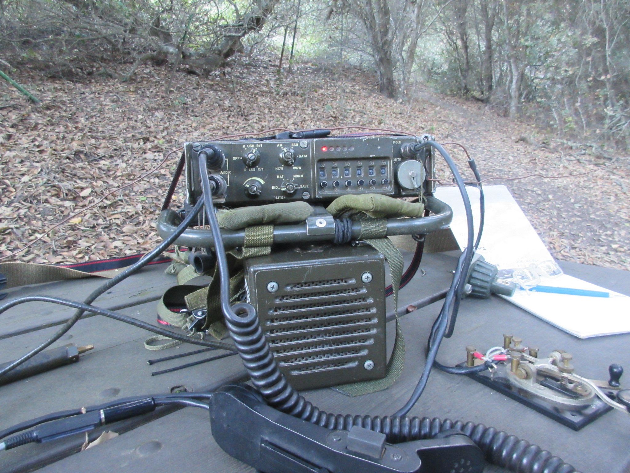 PRC-174 HF Manpack Radio Set - N6CC