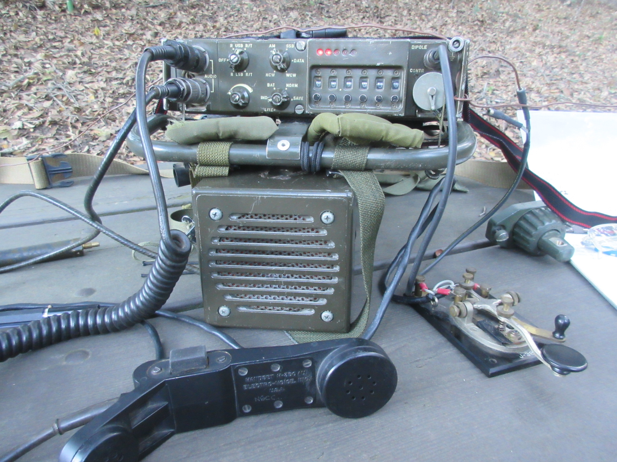 PRC-174 HF Manpack Radio Set - N6CC