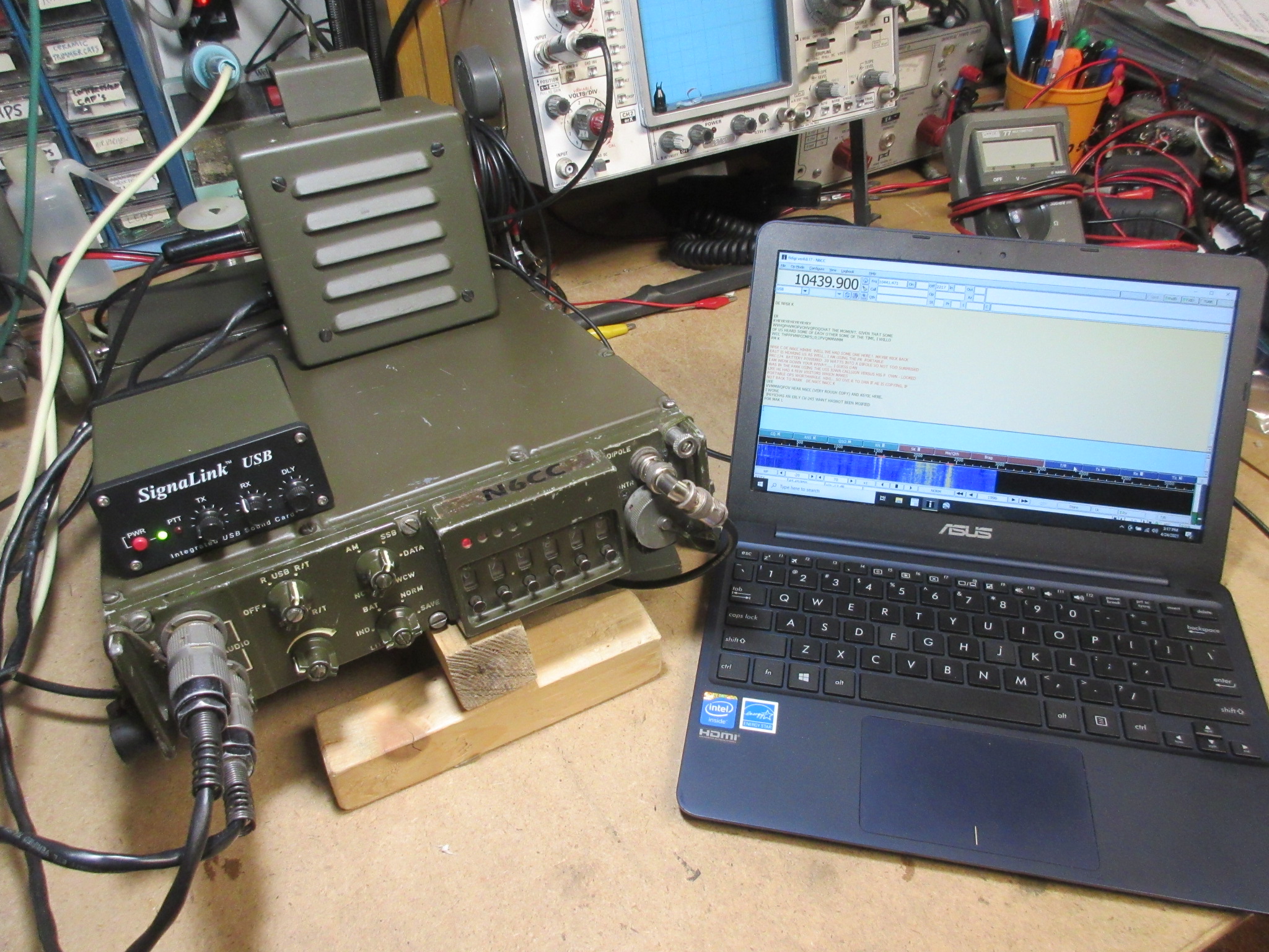 PRC-174 HF Manpack Radio Set - N6CC