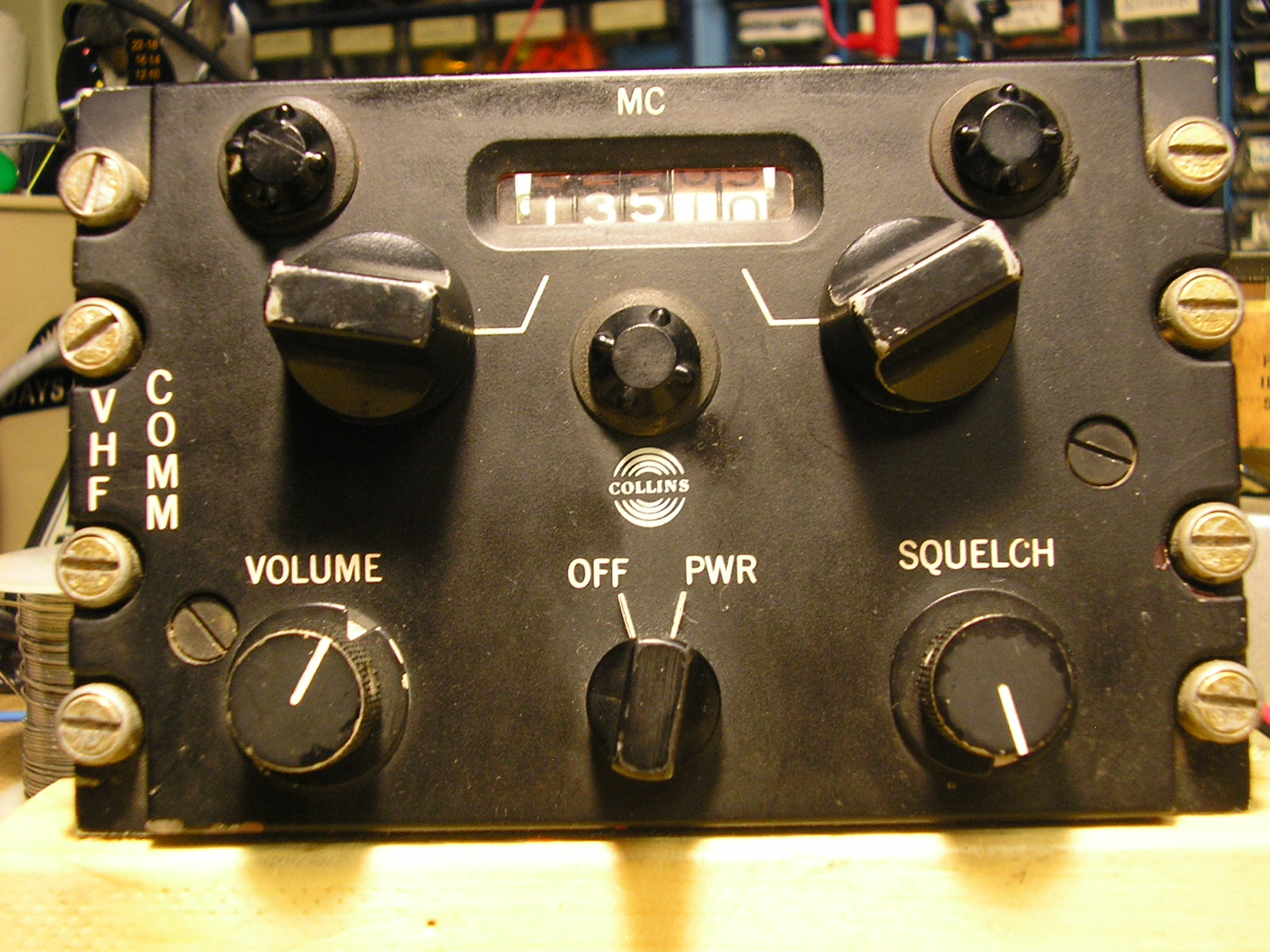 Collins 618F-1A VHF Aircraft Transceiver - N6CC